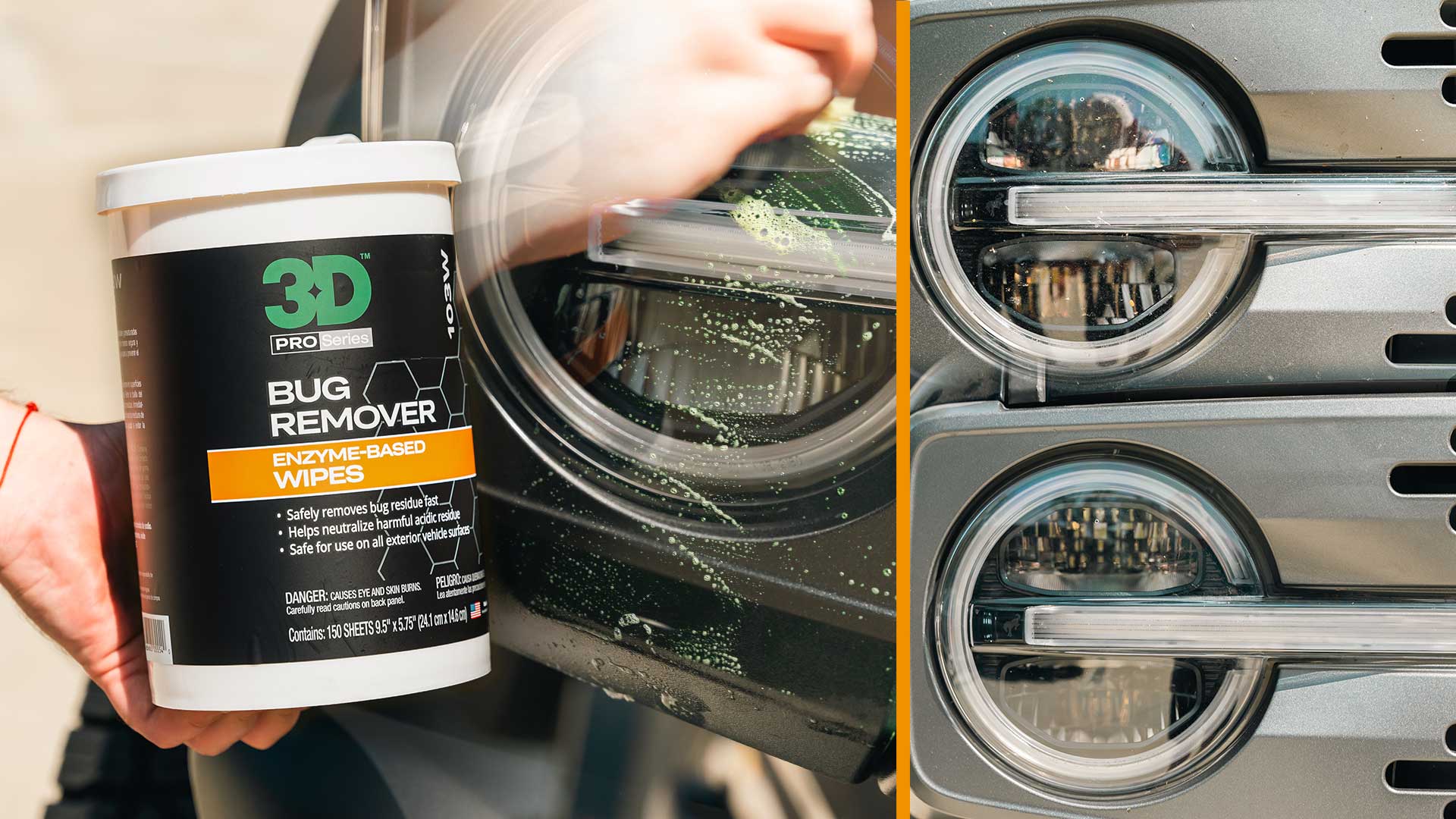 Bug Residue Removal