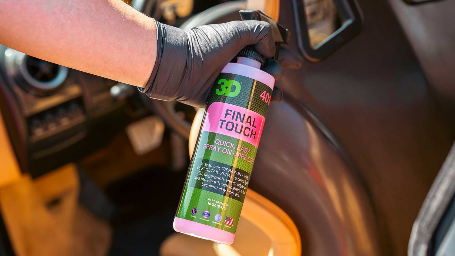 Product Spotlight: Final Touch Quick Detailer | 3D Car Care