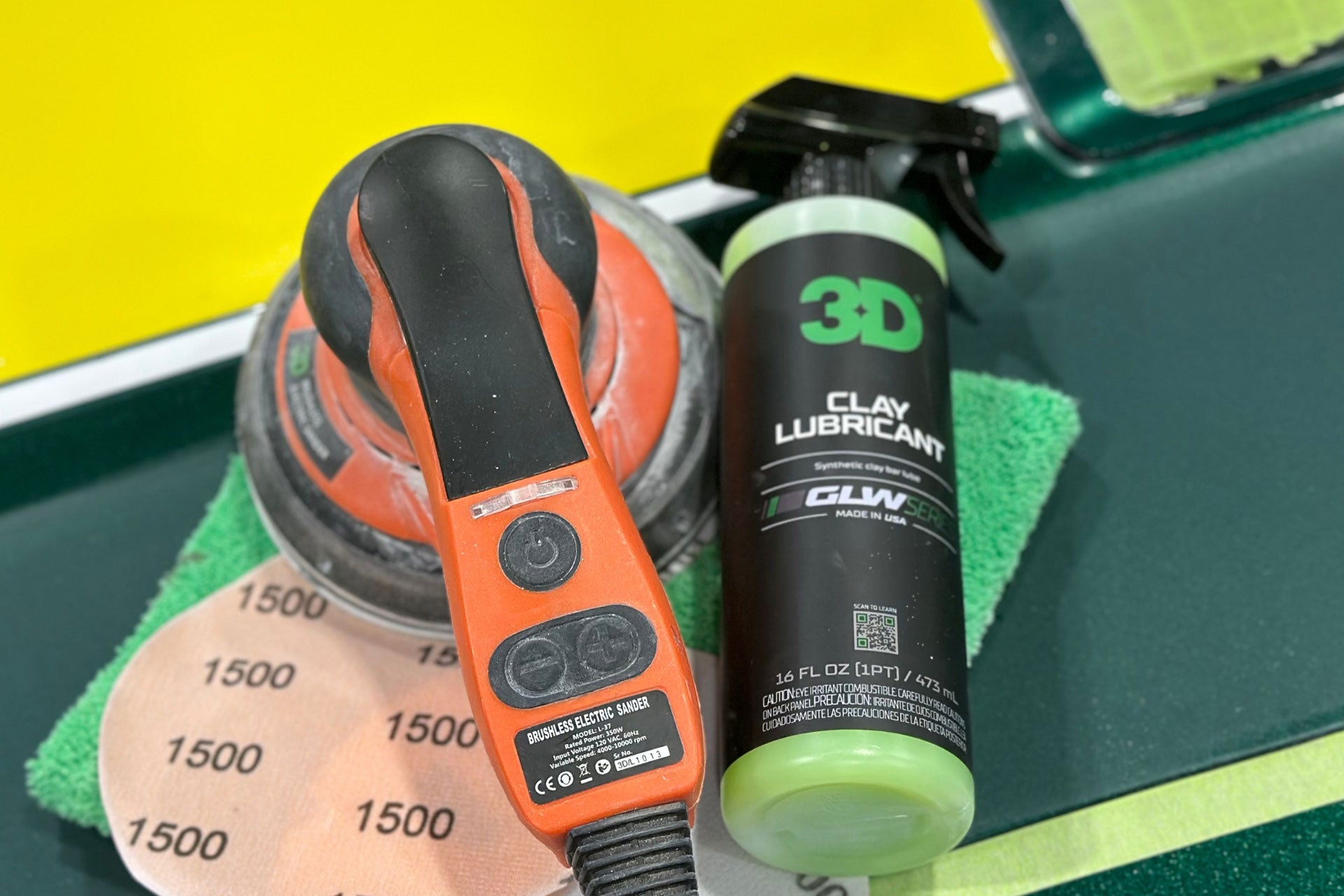 Sanders, Pads & Sandpaper Discs | 3D Car Care