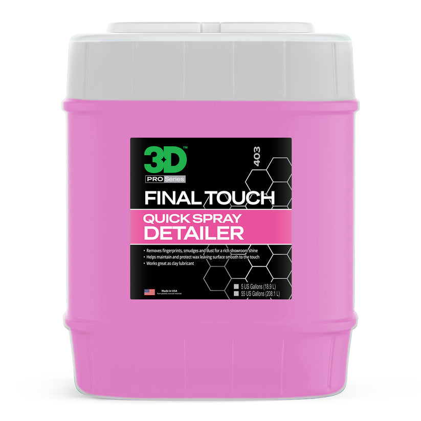 Final Touch Quick Detailing Spray | 3D Car Care