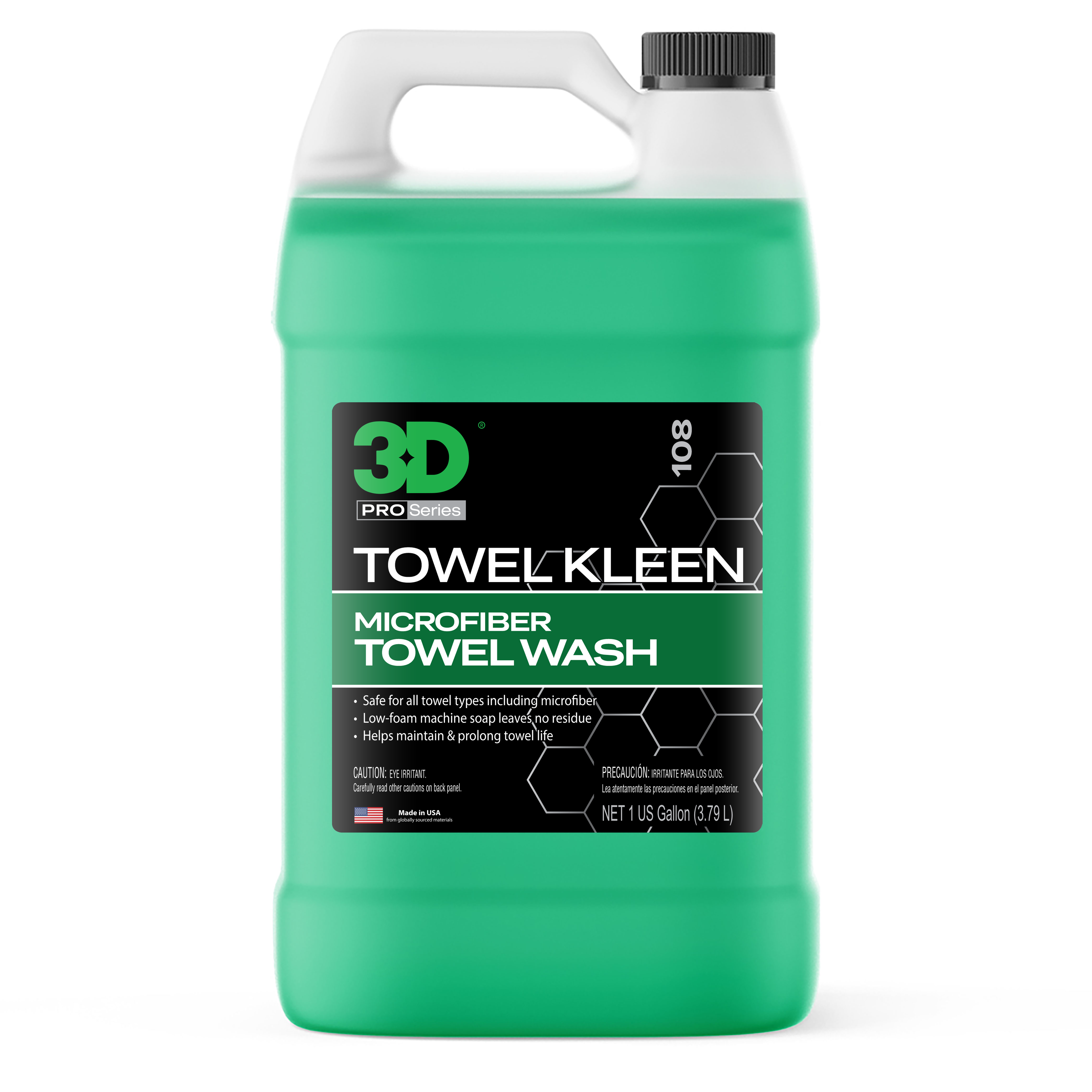 Towel Kleen Microfiber Detergent for Microfiber Towels | 3D Car Care