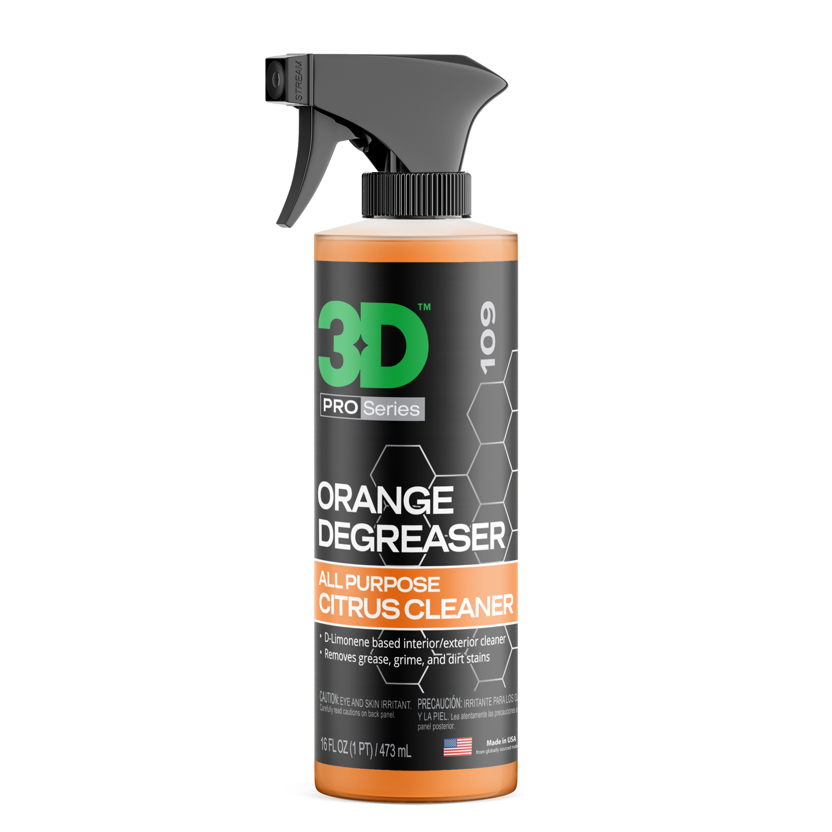 Orange Degreaser Powerful Citrus Cleaner | 3D Car Care