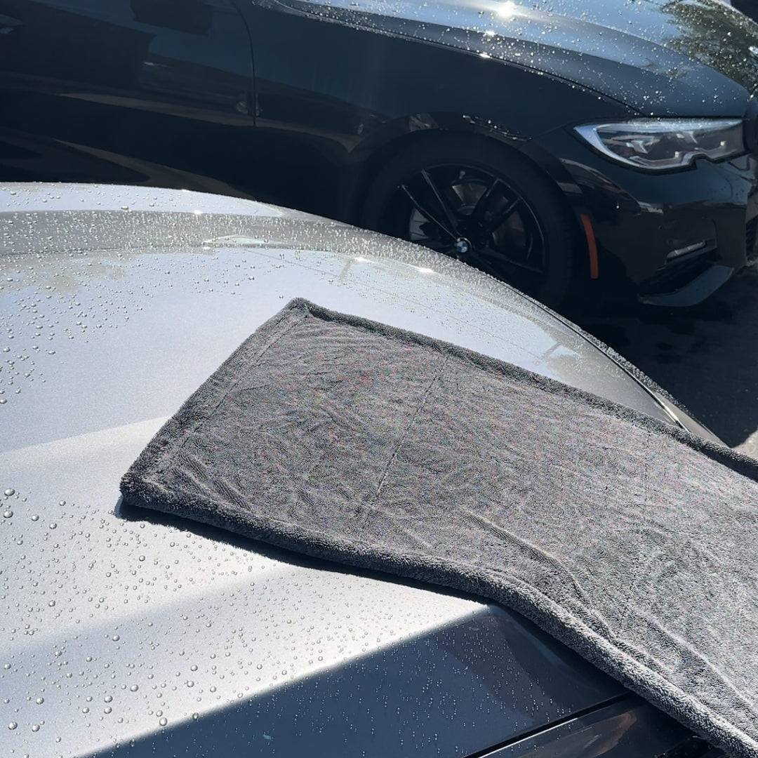 Gray HYDRO-FIL Ultra-Thick 1200 GSM Premium Microfiber Towel