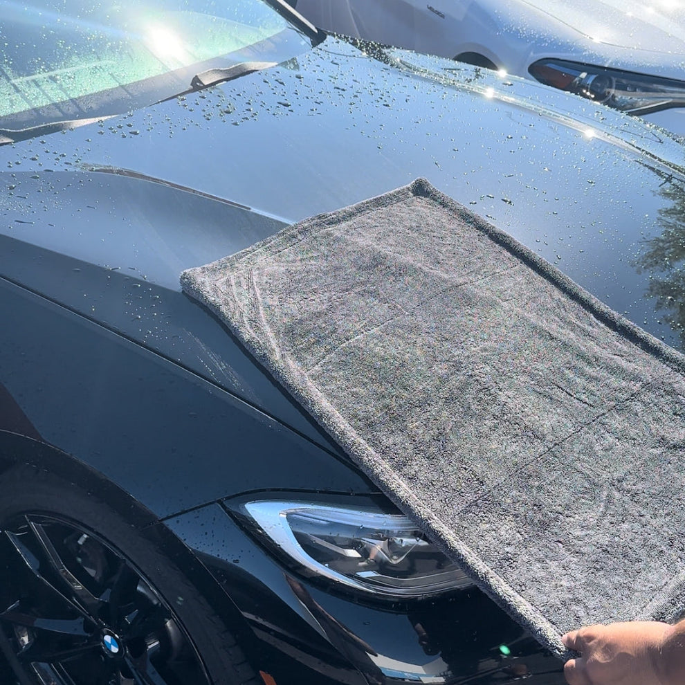 Gray HYDRO-FIL Ultra-Thick 1200 GSM Premium Microfiber Towel