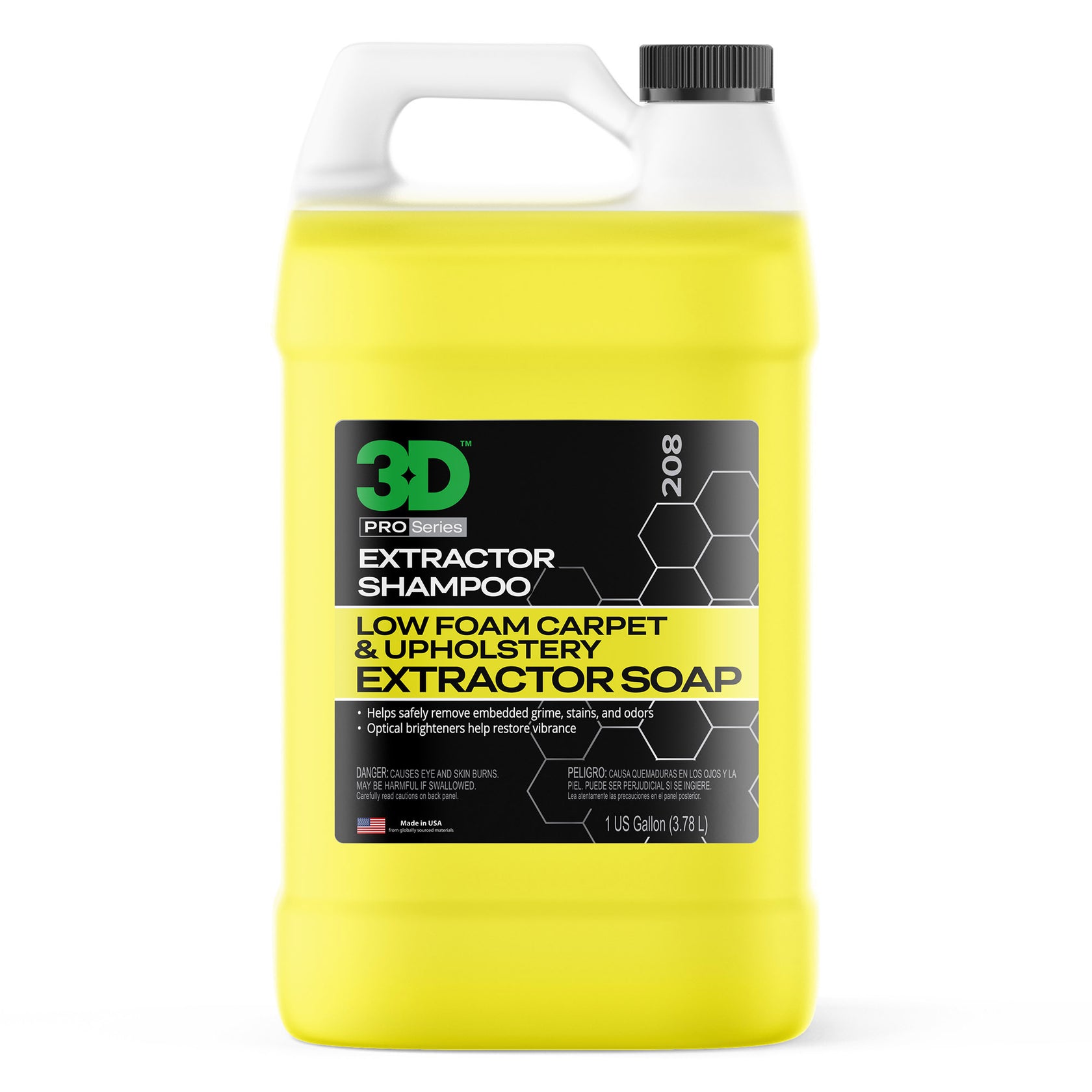 Carpet Extractor Shampoo (Low Foam) | 3D Car Care