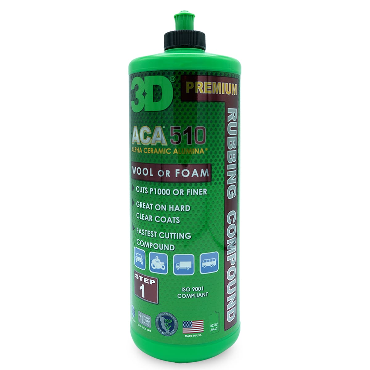 Premium Detailing Compounds Polishes 3D Car Care