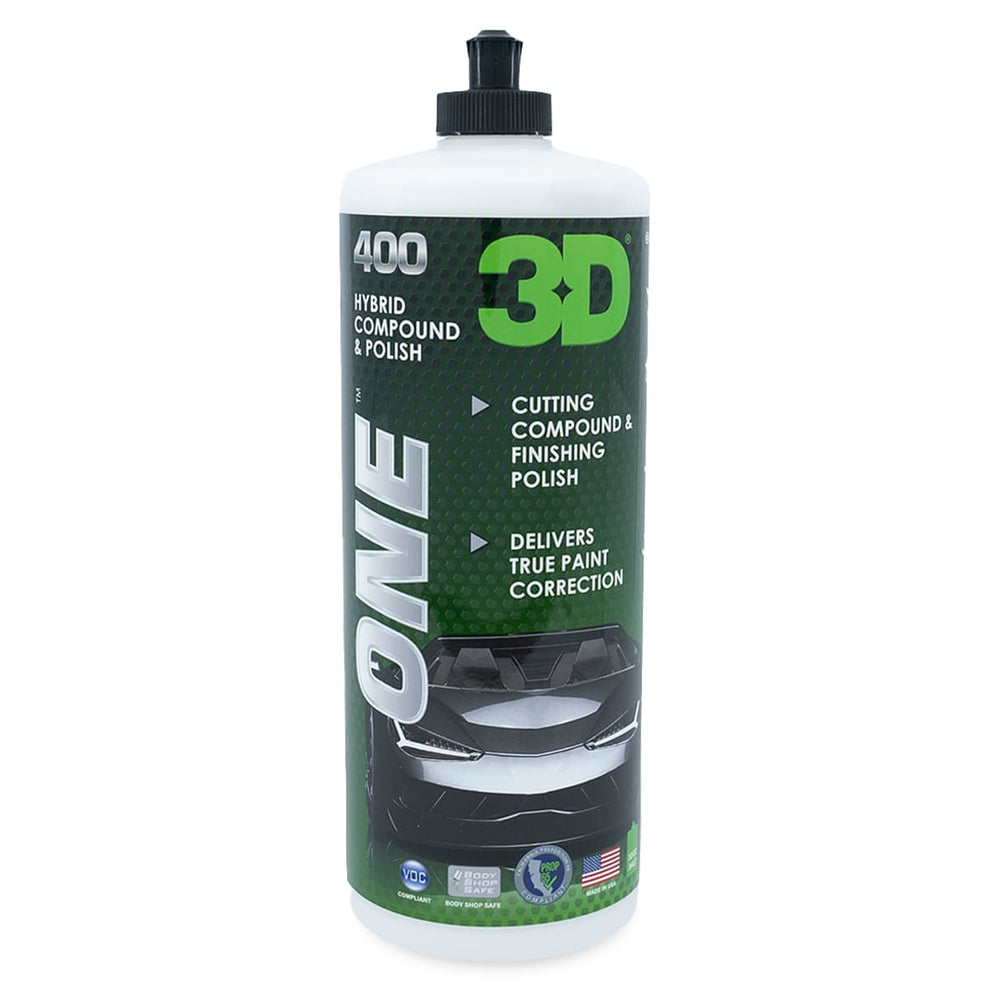 One Step Compound and Polish | 3D ONE | 3D Car Care