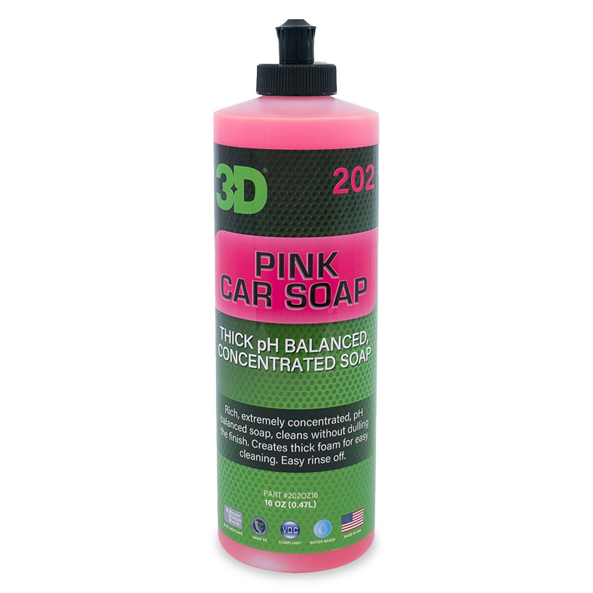 The Original Cherry Scented Pink Car Wash Soap | 3D Car Care