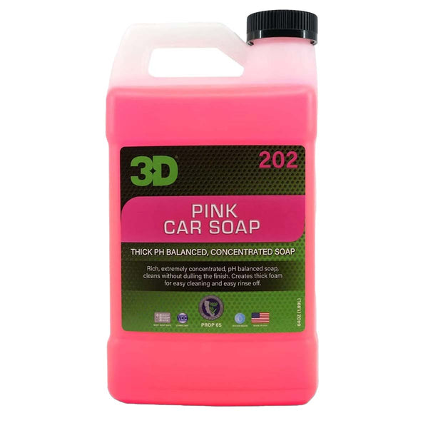 The Original Cherry Scented Pink Car Wash Soap | 3D Car Care