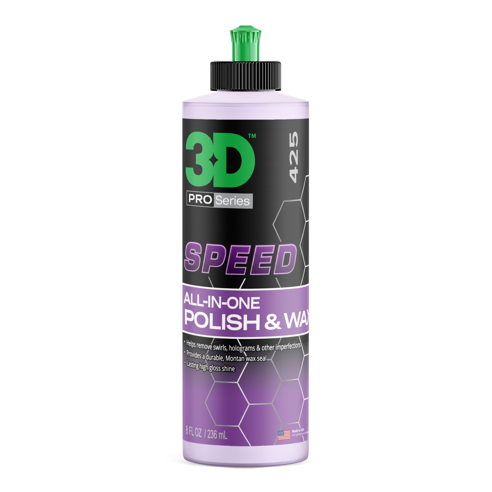All in One Car Wax Polish | 3D SPEED | 3D Car Care