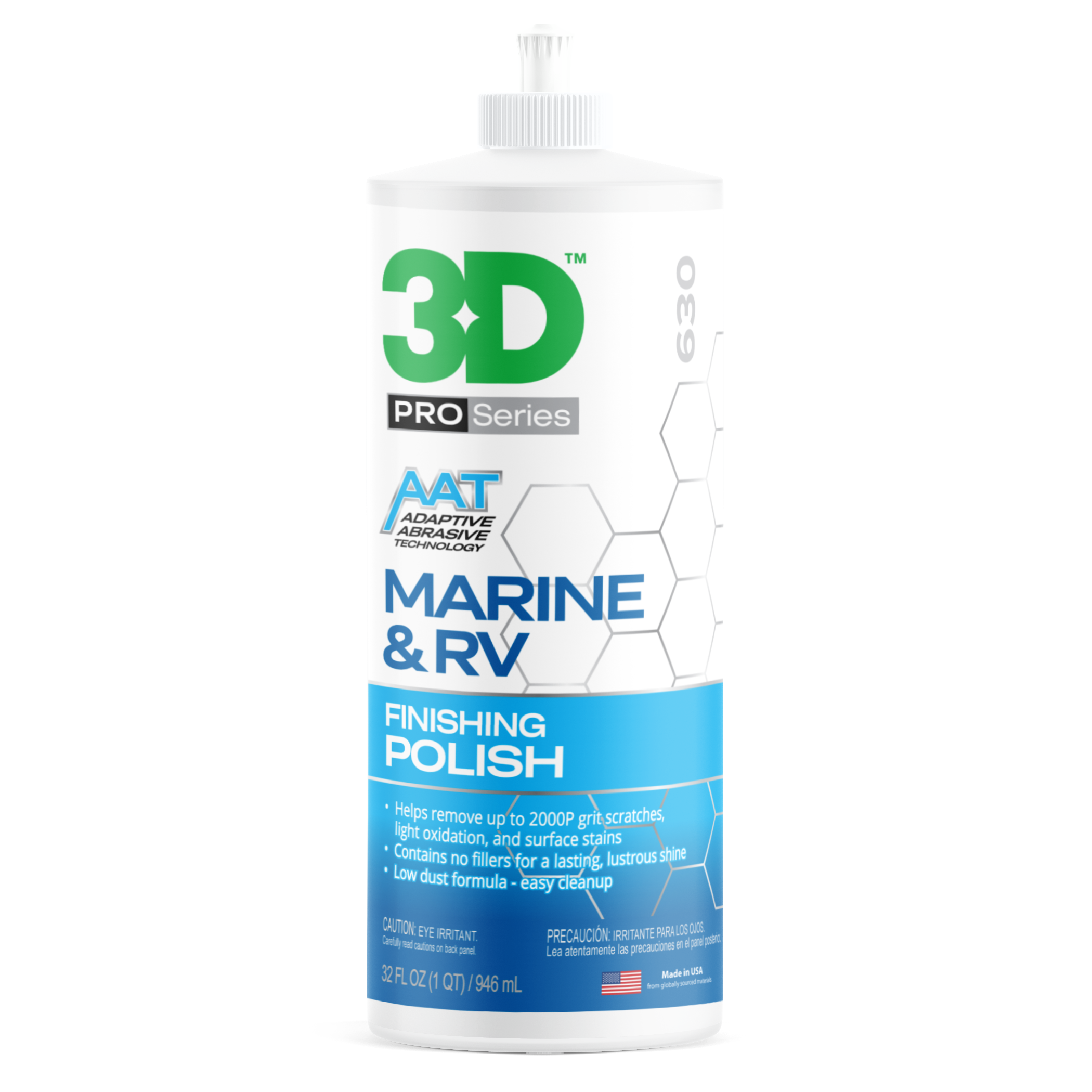 Marine Finishing Polish | Boat Gel Coat Polish | 3D Car Care