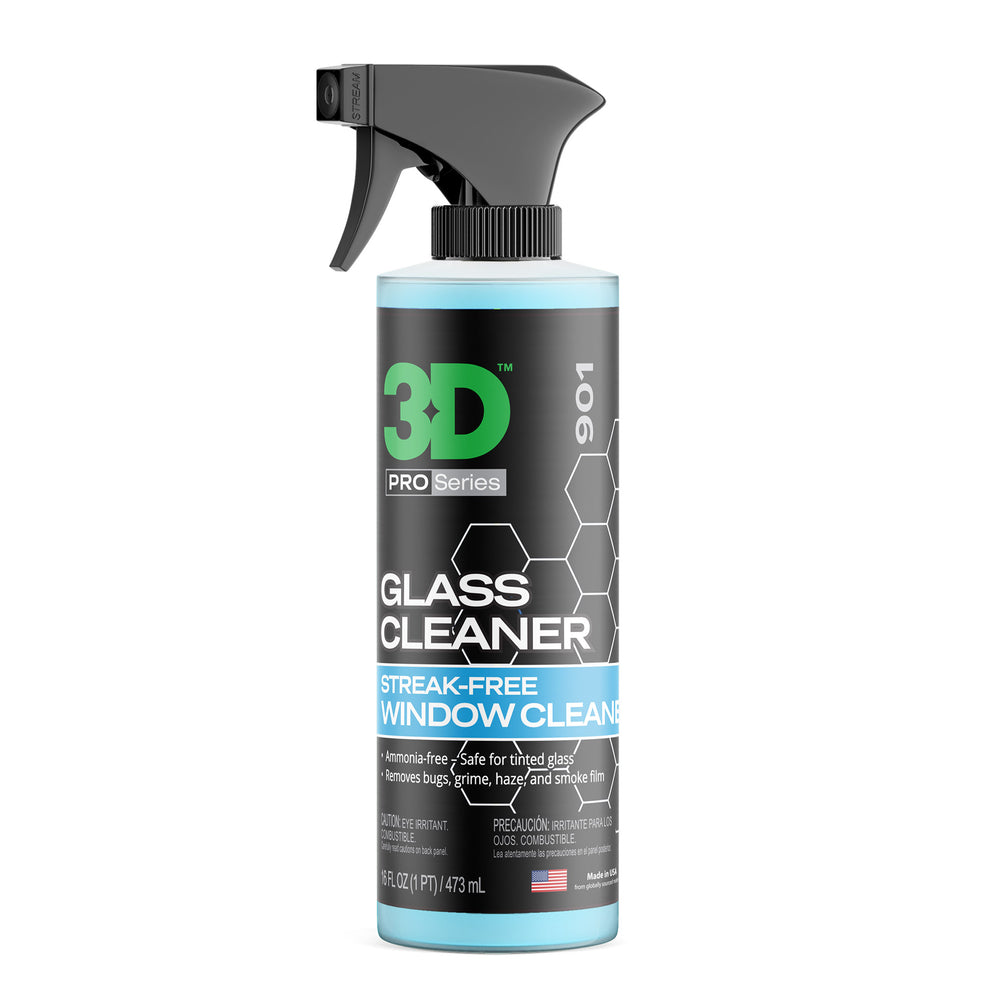 Quality Interior and Exterior Glass Cleaner | 3D Car Care