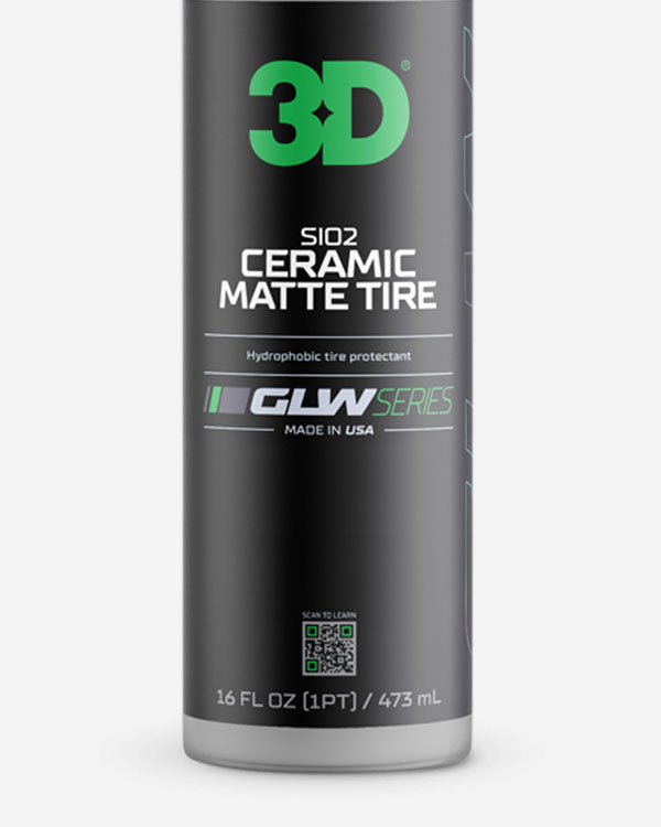 GLW Series SiO2 Matte Ceramic Tire Dressing | 3D Car Care