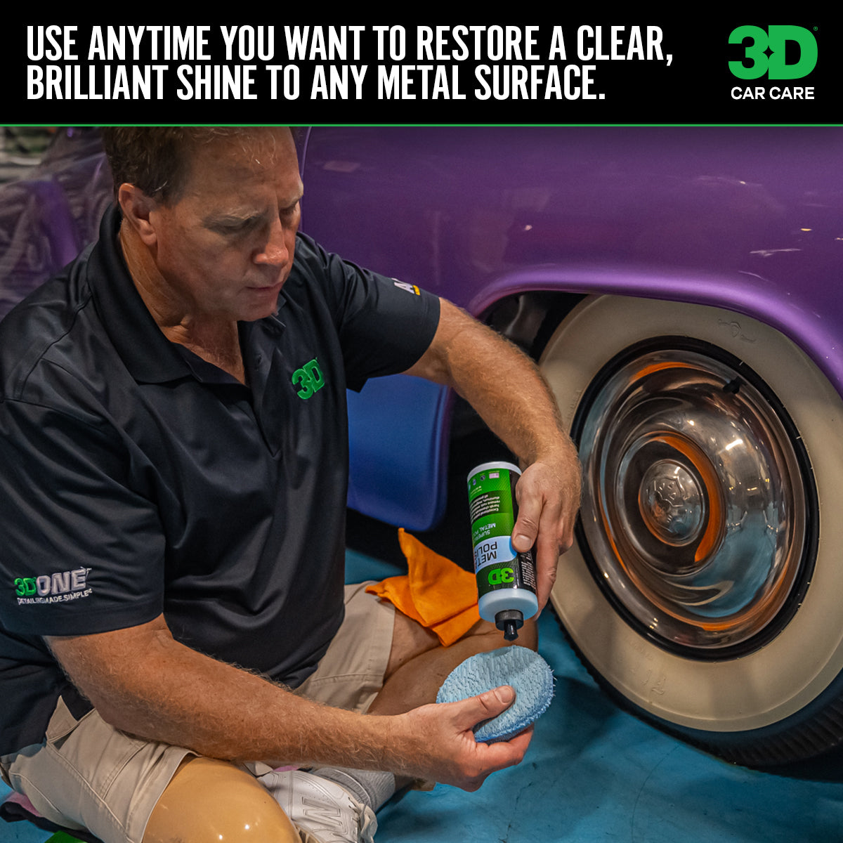 Heavy Duty Liquid Metal Polish For Any Metal Surface | 3D Car Care