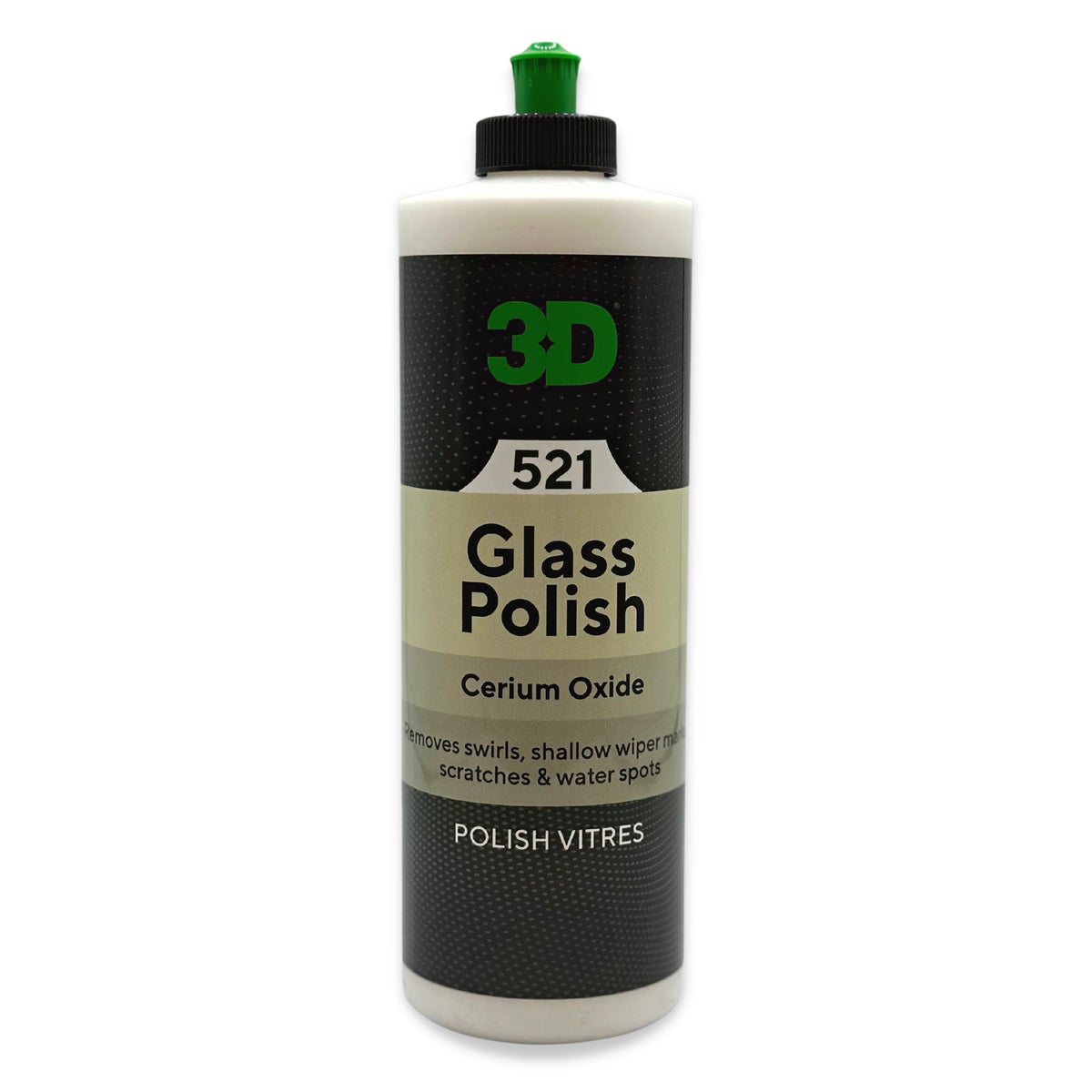 3D Glass Polish for Windshield Scratches, Wiper Marks & Water Spots ...