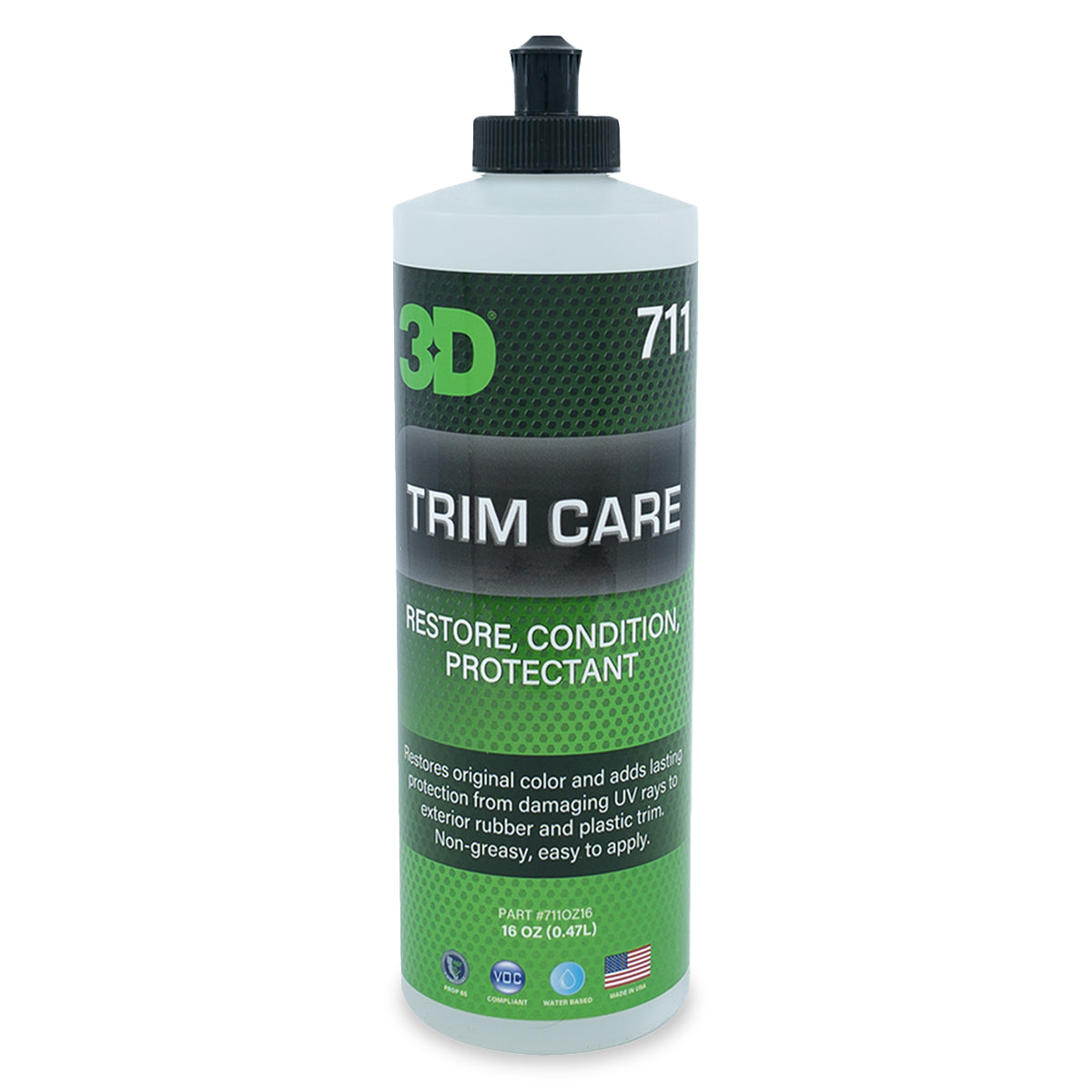 Trim Care for Trim, Plastic and Bumpers | 3D Car Care
