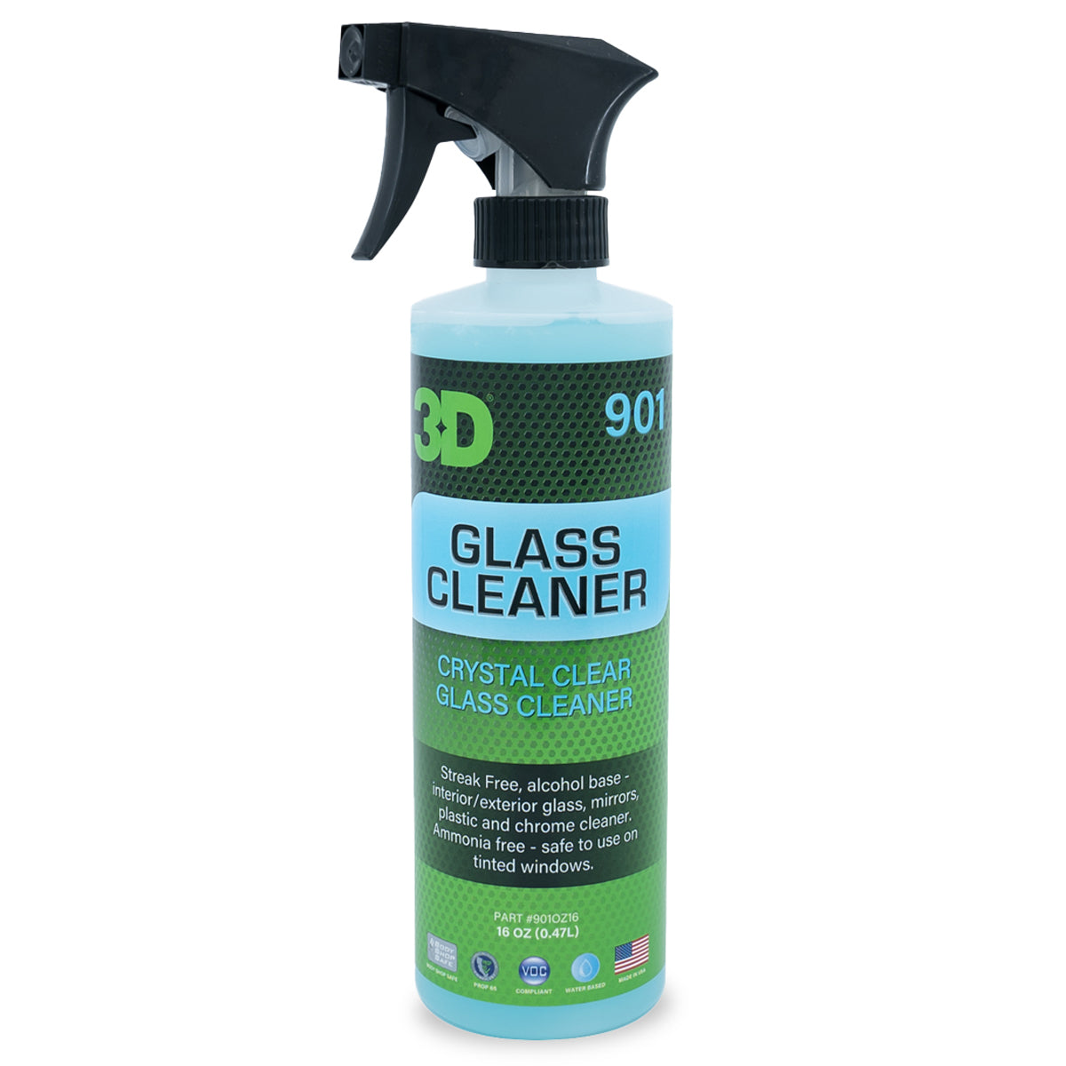 Quality Interior and Exterior Glass Cleaner | 3D Car Care