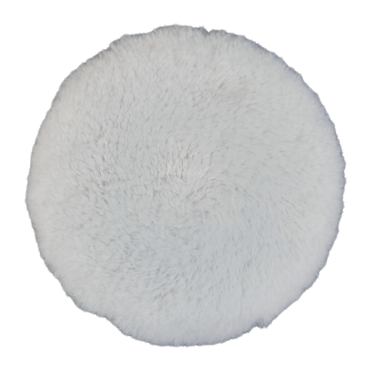 3D Car Care 8" White Wool Cutting Buffing Pad